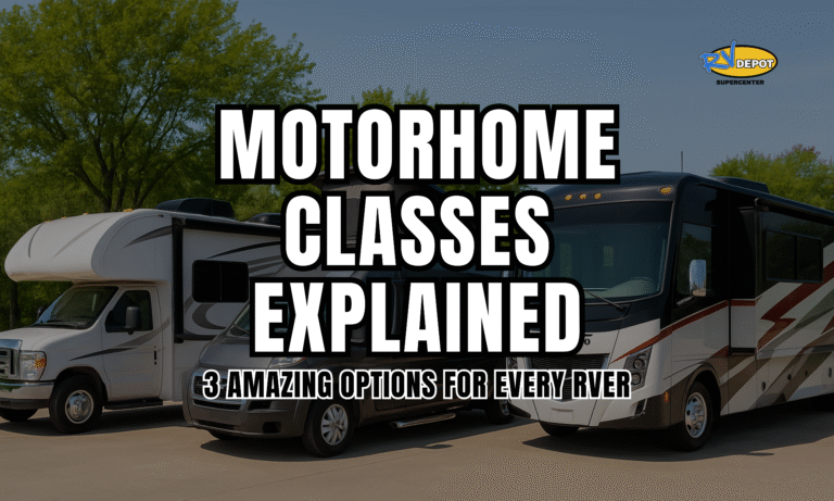 Motorhome Classes Explained 3 Amazing Options For Every RVer